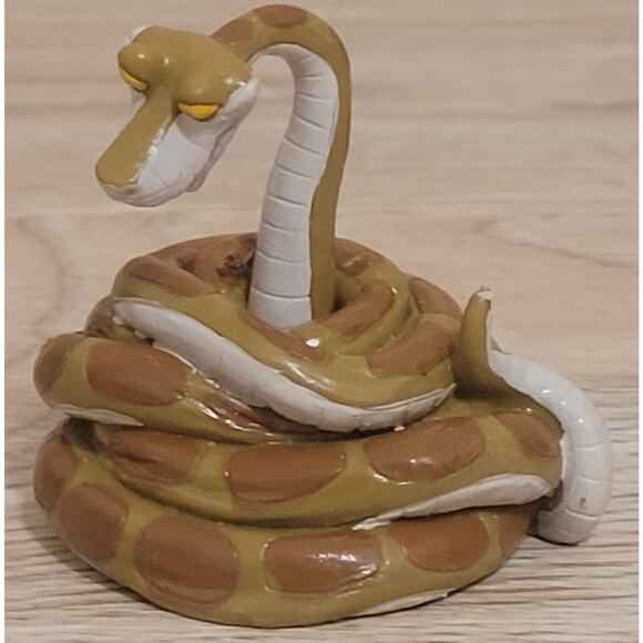 Disney | Toys | Disney The Jungle Book Kaa Coiled Snake Figure Pvc ...